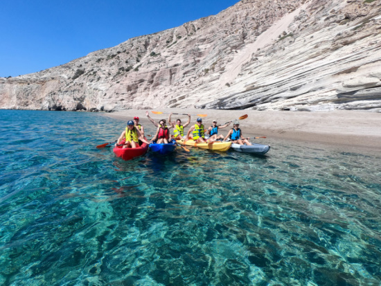Book online: Private Kayaking Tour to the secrets of Milos | Discover ...